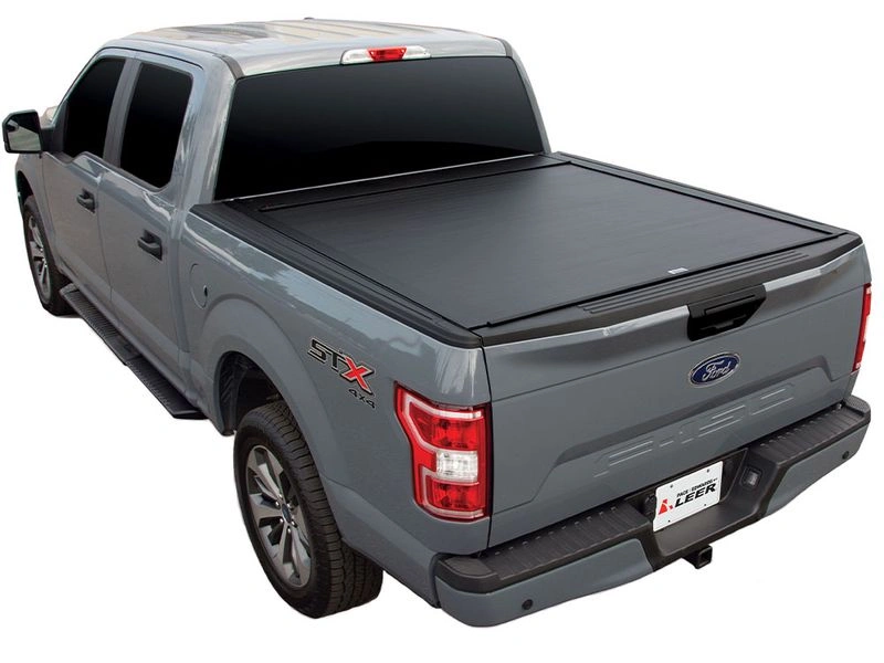 Pace Edwards Matte Black Bedlocker Electric Retractable Tonneau Cover ...